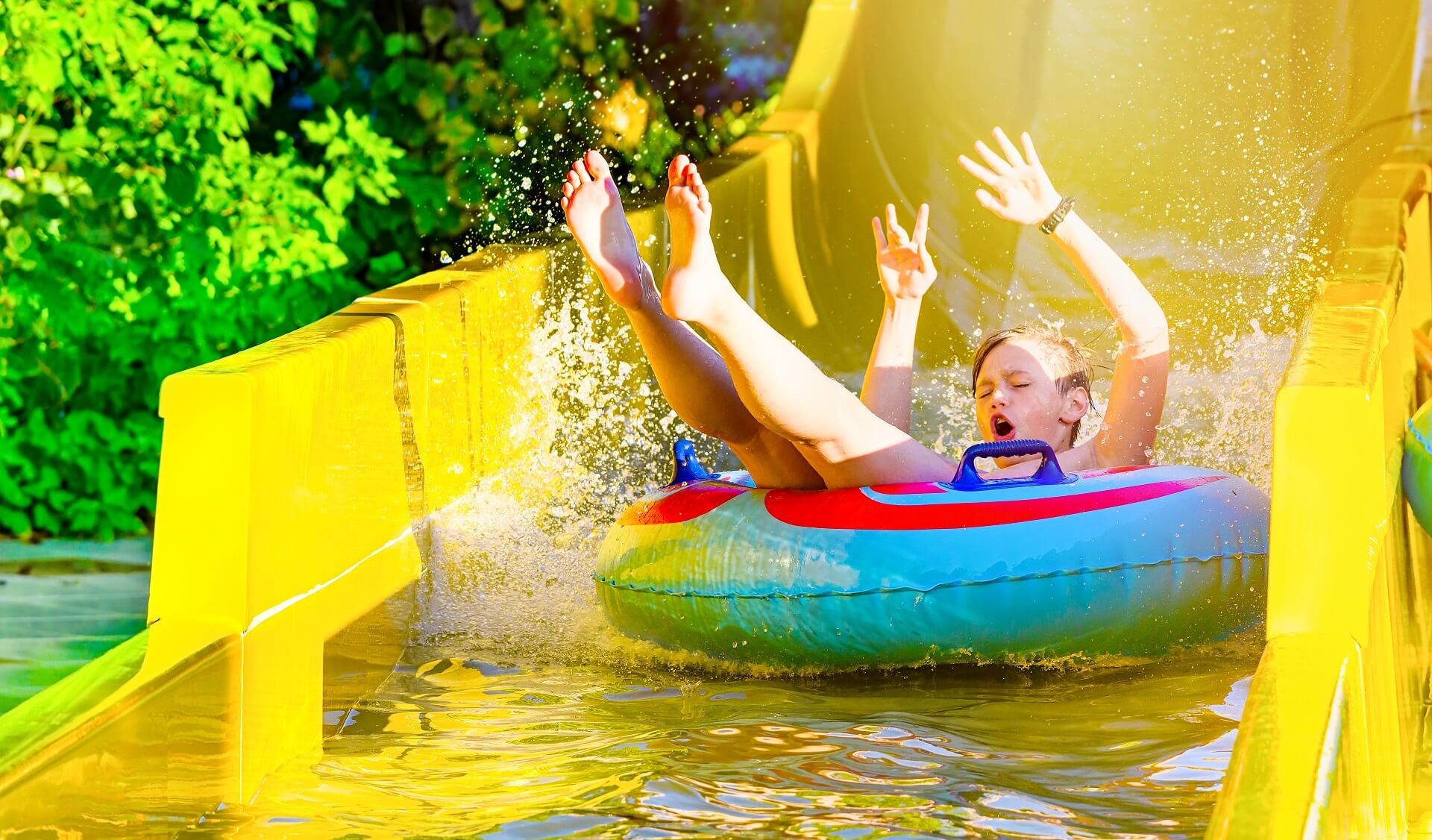 Water slides - BluLand Water Park